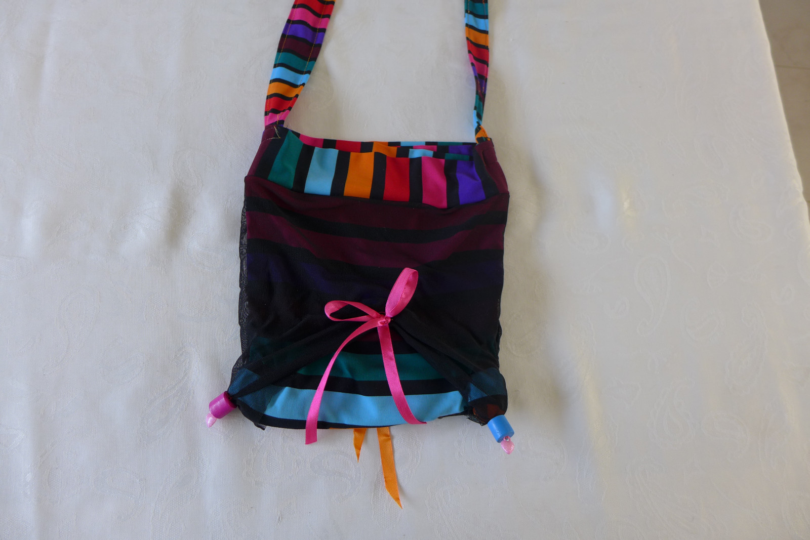 HANDMADE QUILTED COTTON BAG MULTI COLOR PURSE BAG LENGTH 9 BAG hight 10 ...