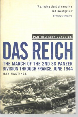 DAS REICH : PAN MILITARY CLASSICS by MAX HASTINGS Trade Paperback ...