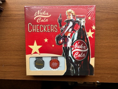 Fallout - Nuka Cola - Board Game Checkers - - New/Boxed | eBay