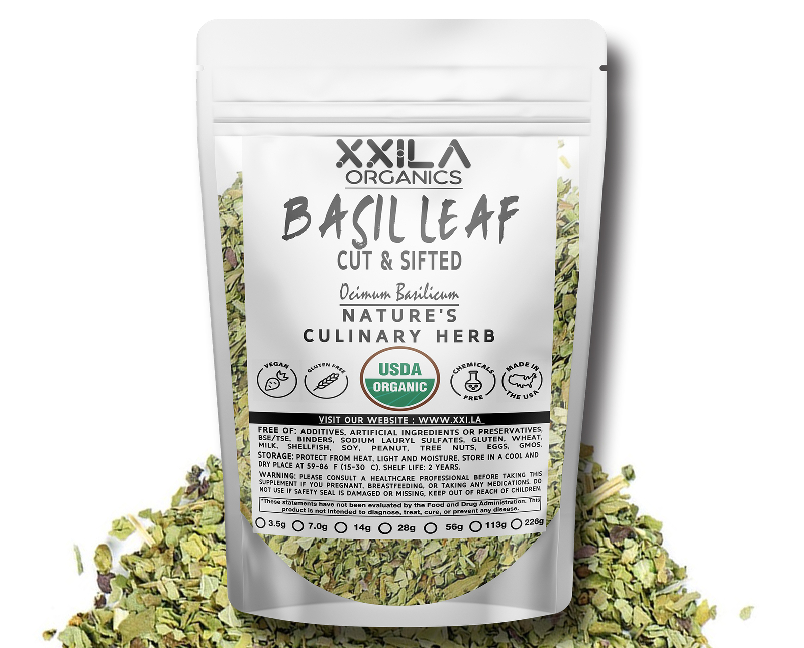 Holy Basil Leaf – Organic, Dried Tulsi for Teas, Tinctures & Wellness ...