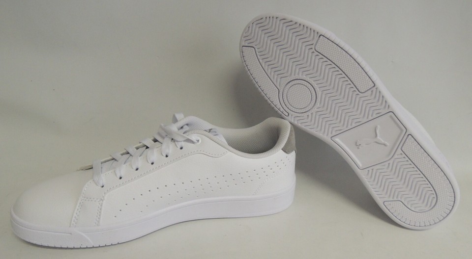 NEU Puma Grounded Perf Größe 42 Herren Sneaker Schuhe 398418-05 WHITE ...