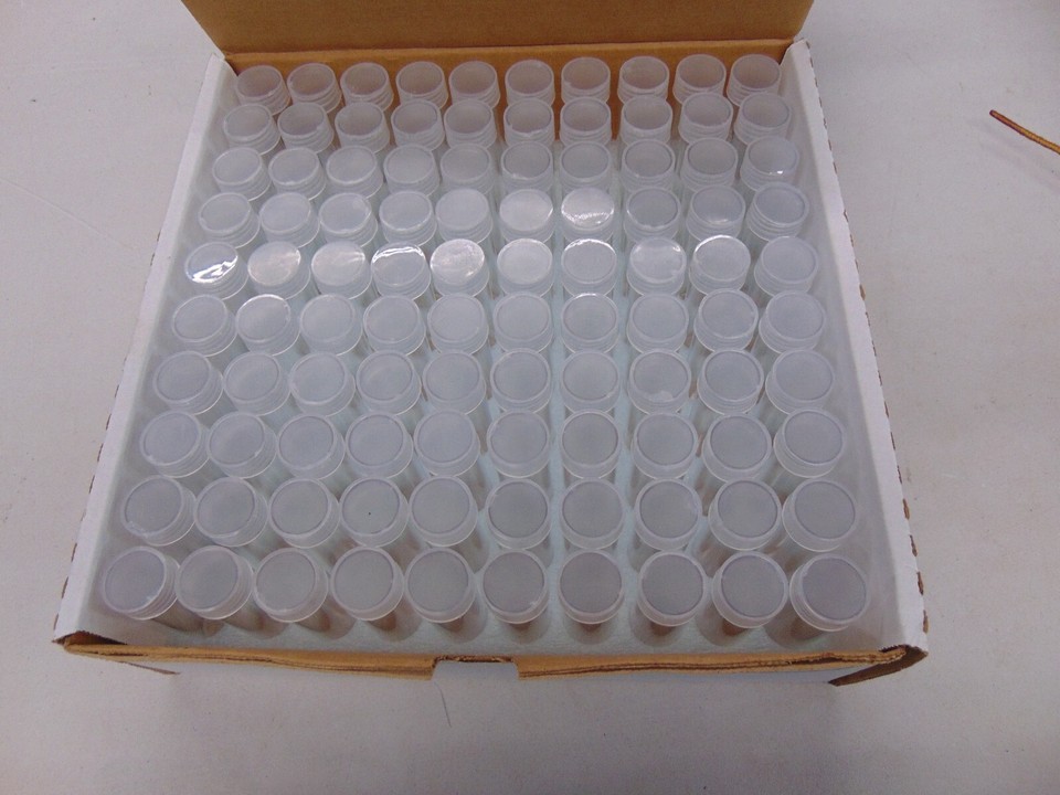 Anco Coin Tubes 100 Count Penny Cent Size Clear Coin Collectors | eBay