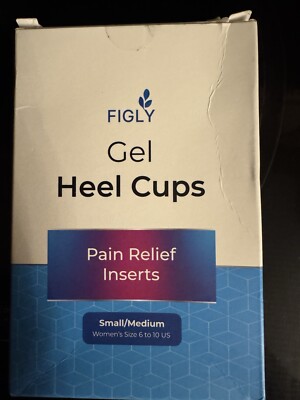 Figly Gel Heel Cups S/M | eBay