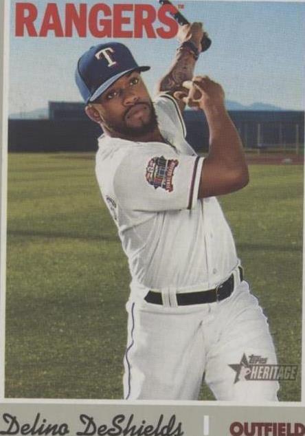 2019 Topps Heritage High Number - Delino DeShields Jr. #633 for sale ...