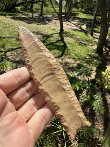 Killer Mammoth Native American Paleo Fluted Cumberland Arrowhead Point ...