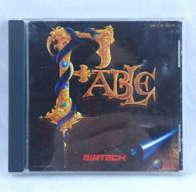 Fable (PC, 1996) CD ROM Computer game Disc Only Sirtech Telstar ...