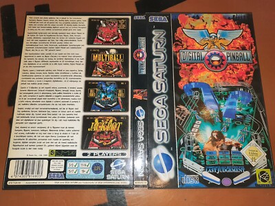 Sega Saturn - Digital Pinball - Top | eBay