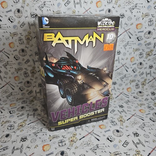 Heroclix Batman set Invisible Jet #V003 Super Booster Vehicle w/card IN ...