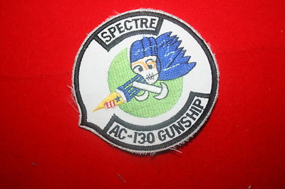 USAF US AIR FORCE SQUADRON CLOTH PATCH SPECTRE GUNSHIP AC-130 | eBay