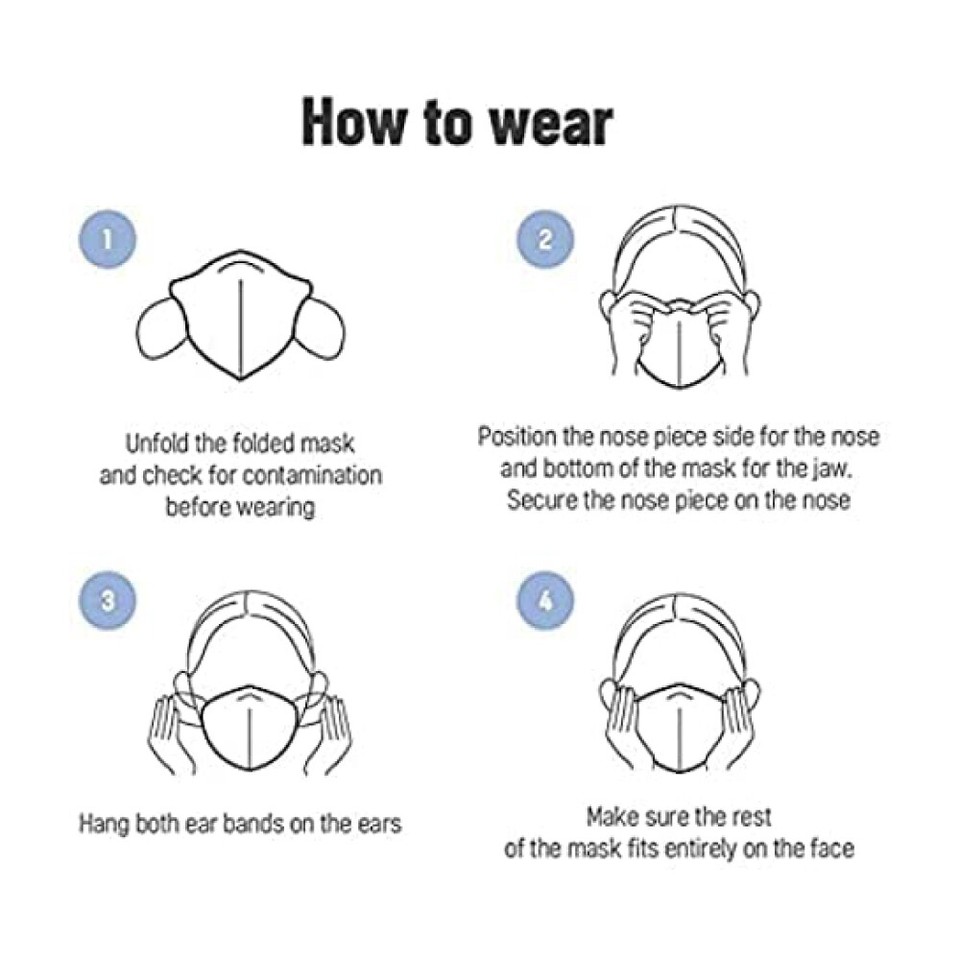25 Pack 】 CHARMZONE Tone Up Fit Premium Protective Fashion Mask, Made ...
