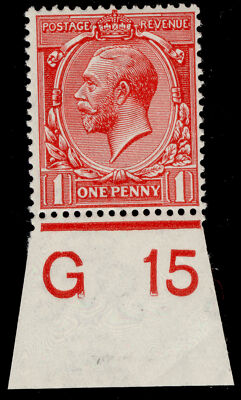 GB GV SG357, 1d bright scarlet, LH MINT. CONTROL G15 | eBay