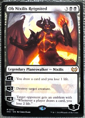 Ob Nixilis Reignited 0152 Commander: Duskmourn: House of Horror Reg MTG ...