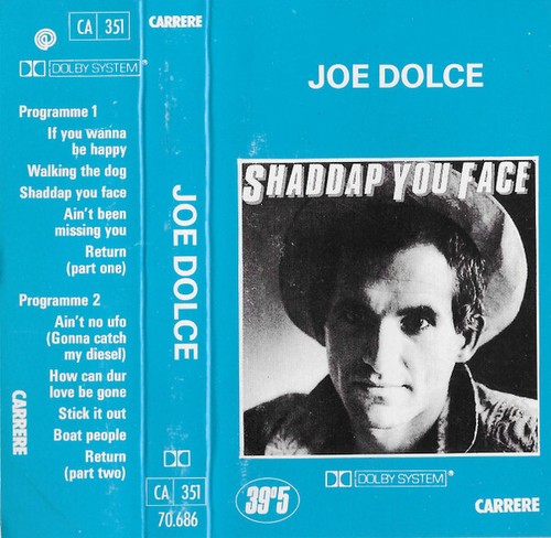 Joe Dolce Shaddap You Face - Cassette | eBay