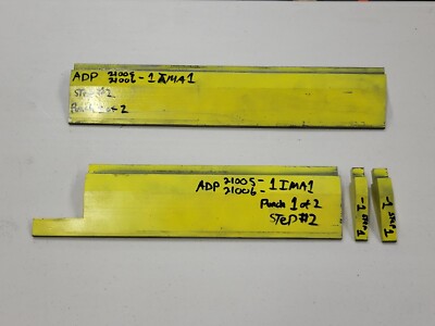 American Press Brake Tooling Acute Angle Punch Sectionalized 33.75" In ...