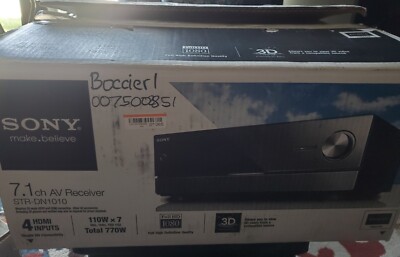 Sony STR-DN1010 7.1 Channel Home Theater AV Receiver 3D | eBay