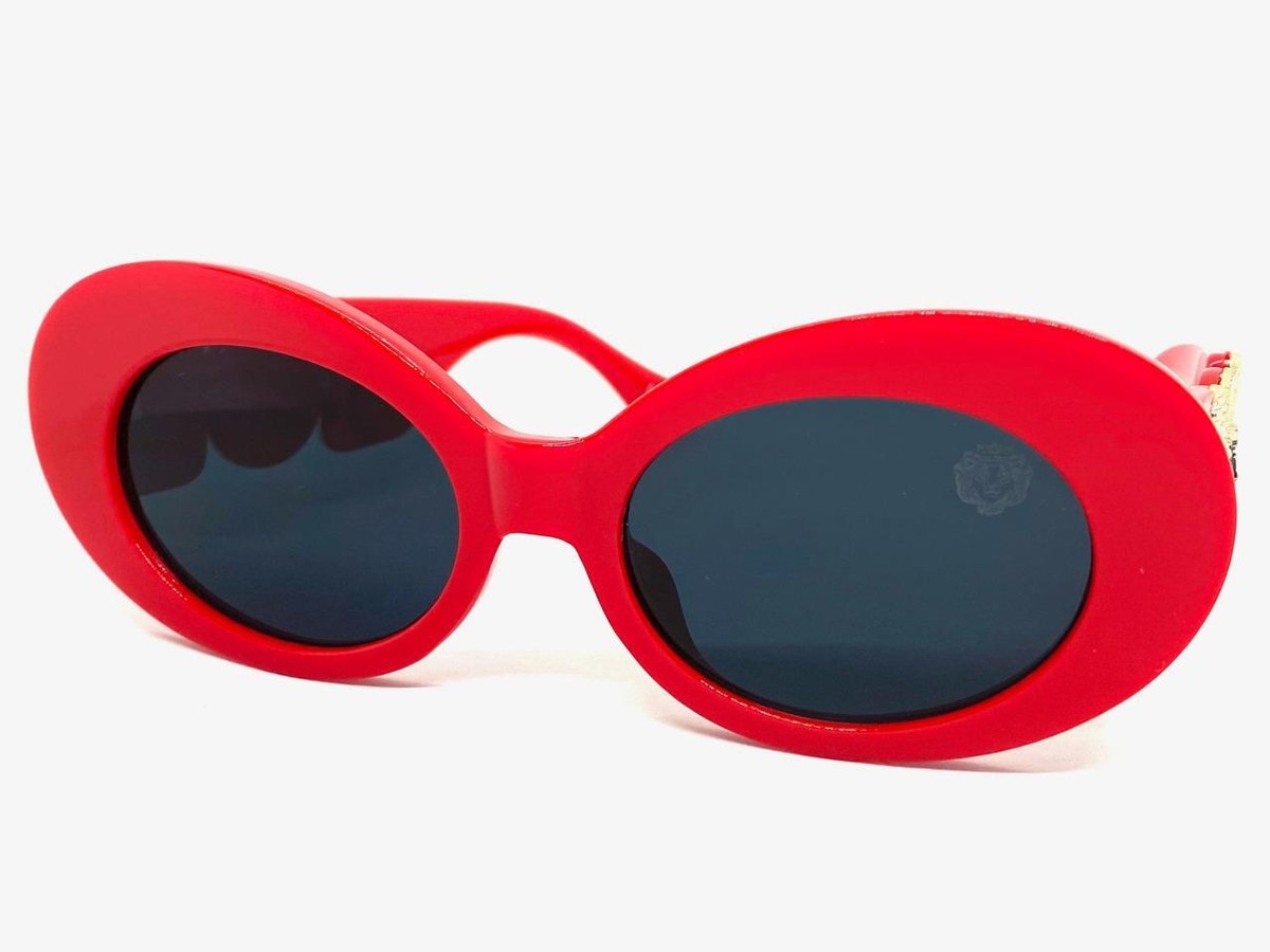 Clout Goggles Red Cute Yellow Inflated Steampunk Cat Eye Funny Big
