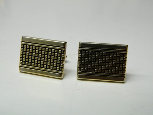 Vintage SWANK gold tone Cufflinks | eBay