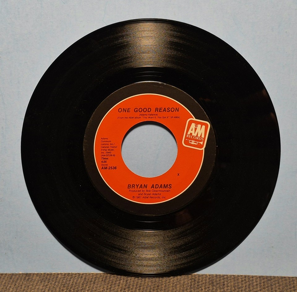 Bryan Adams - Straight From The Heart - 45 RPM - EX. COND! | eBay