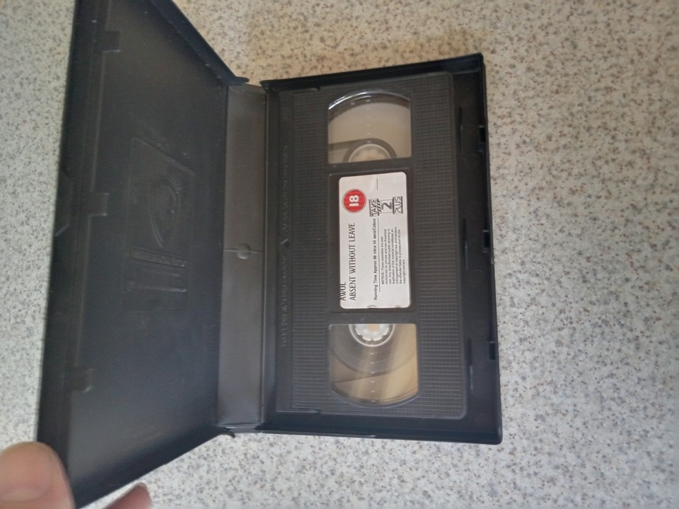 AWOL ABSENT WITHOUT LEAVE BIG BOX EX RENTAL UK PAL VHS EARLY ACTION WAR ...