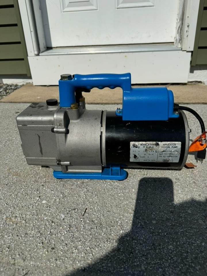 Robinair 15600 SPX Cooltech Performance Vacuum Pump 6 CFM 1/2 HP | eBay