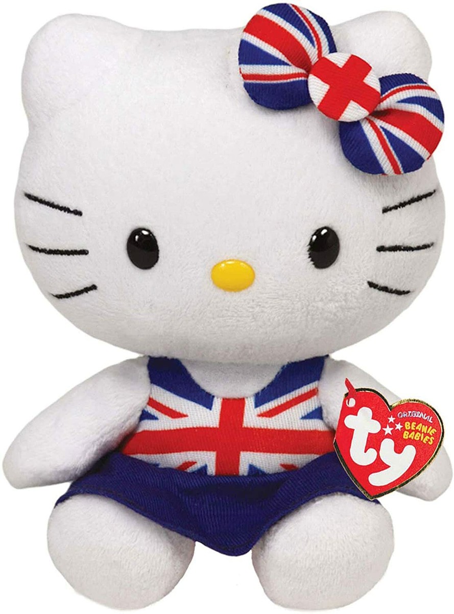 Hello Kitty Sykepleier Plysj Hello Kitty & Mimmy SuperBitz 4" Plush