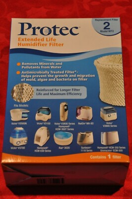 Protec Extended Life Humidifier Filter Model WF2, 1 Filter | eBay