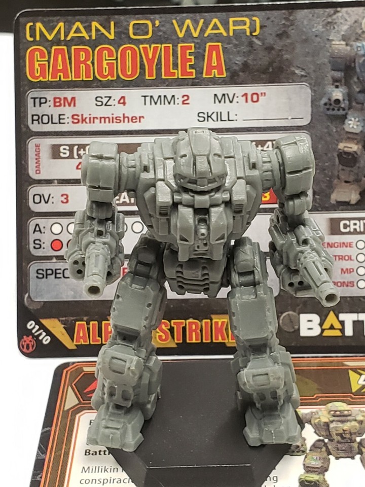Battletech Plastic Mech from Kickstarter Catalyst + MERCENARIES ....you ...