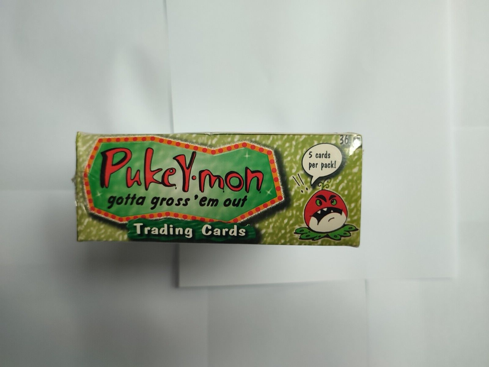 PUKEY-MON BOX 36 BUSTINE SIGILLATO SEALED 2000 POKEMON PARODIA ...
