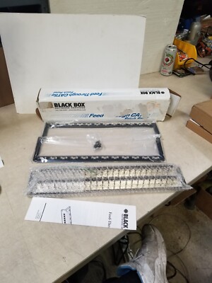 Black Box JPM806A-R2 Black Box Feed-Through 48 Port Cat 5e Network ...
