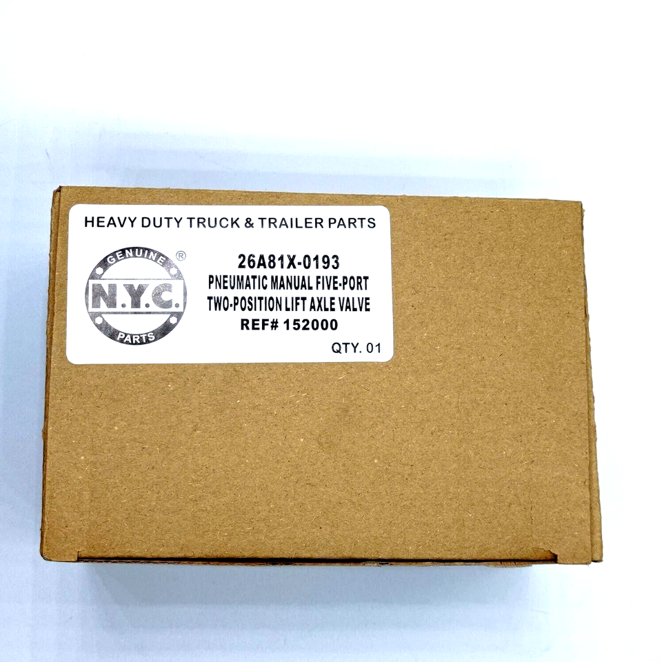 152000 Control Valve Pneumatic Manual Five-Port Two Position Lift Axle ...