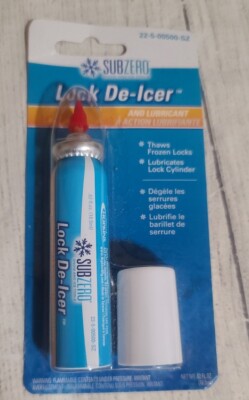 Sub Zero Lock De-Icer. Thaw Out Frozen Locks. New In Package | eBay