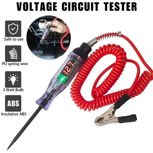5-90V Auto Car Electrical Circuit Tester Led Light Test Probe Pen Car ...