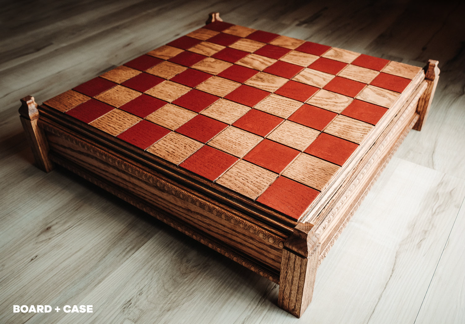 Isle of Lewis Chessmen, Board & Case (FULL SIZE REPRODUCTIONS) | eBay