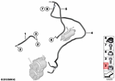 Genuine BMW MINI ROLLS-ROYCE BMW I Alpina Hybrid M M3 M5 Flange Nut ...