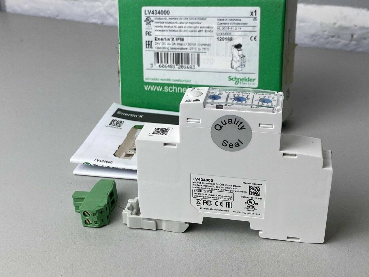 Schneider Electric LV434000 IFM Modbus-SL interface module, Enerlin'X ...