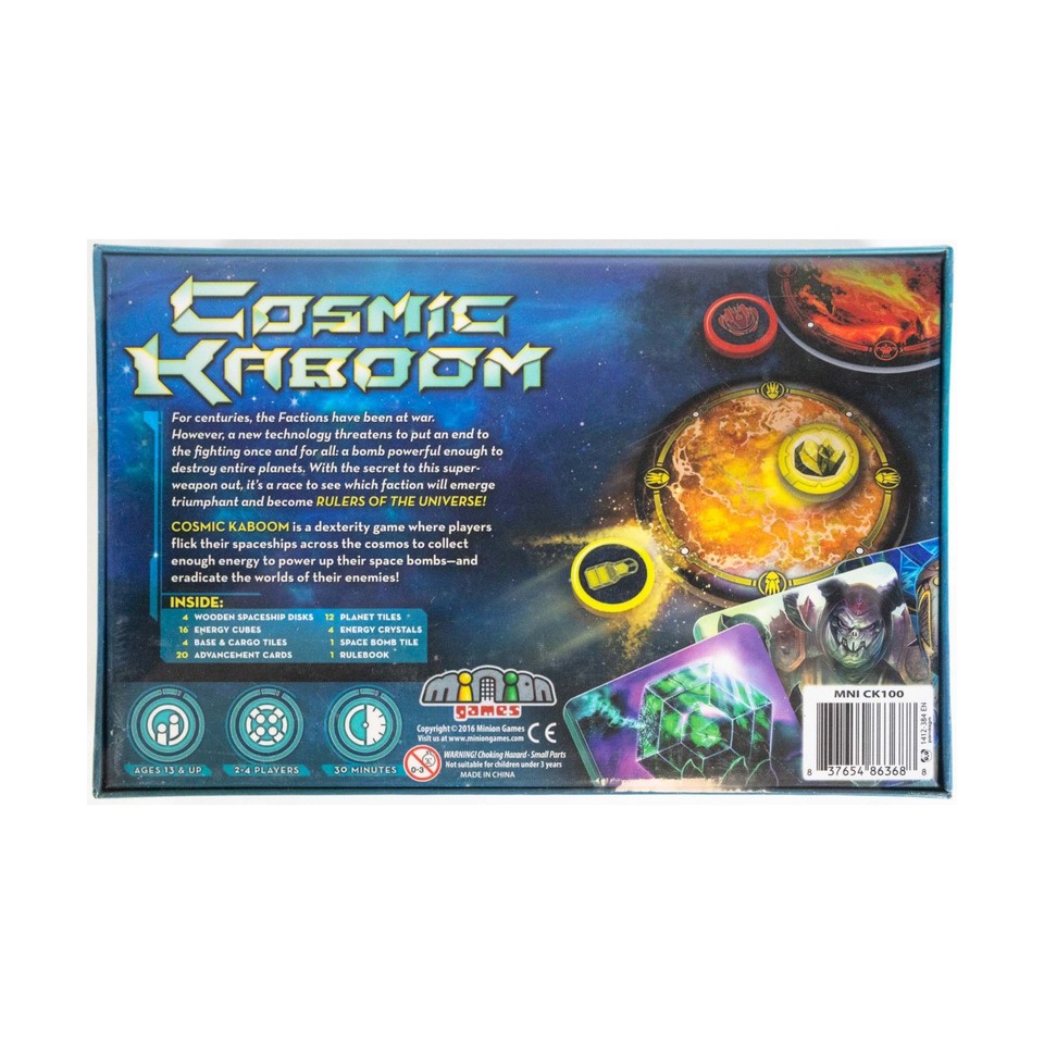 Minion Boardgame Cosmic Kaboom Box NM 837654863688| eBay