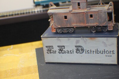 HO SCALE BRASS LOGGING CABOOSE DISASTER SERIES | eBay