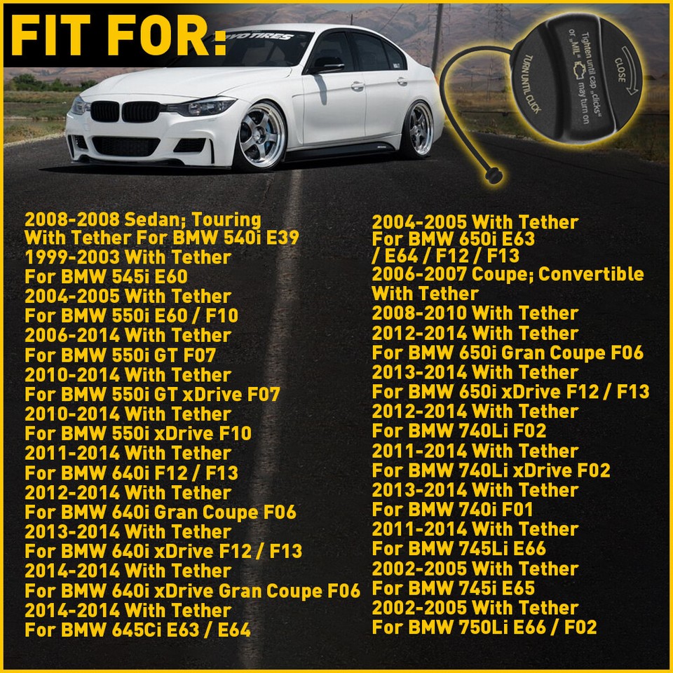 For Mini Cooper Gas Cap Filler Cap R50 R52 R53 R55 R56 R57 R58 R59 ...