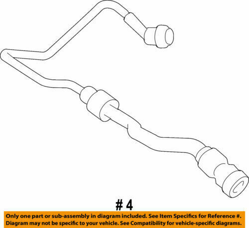 Genuine BMW Radiator Coolant Hose Pipe Line 17127619698 OEM for sale ...