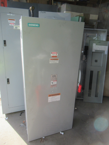 Siemens HF365 Disconnect 400 Amp 600 Volt 3P 3W Fusible -WARRANTY | eBay