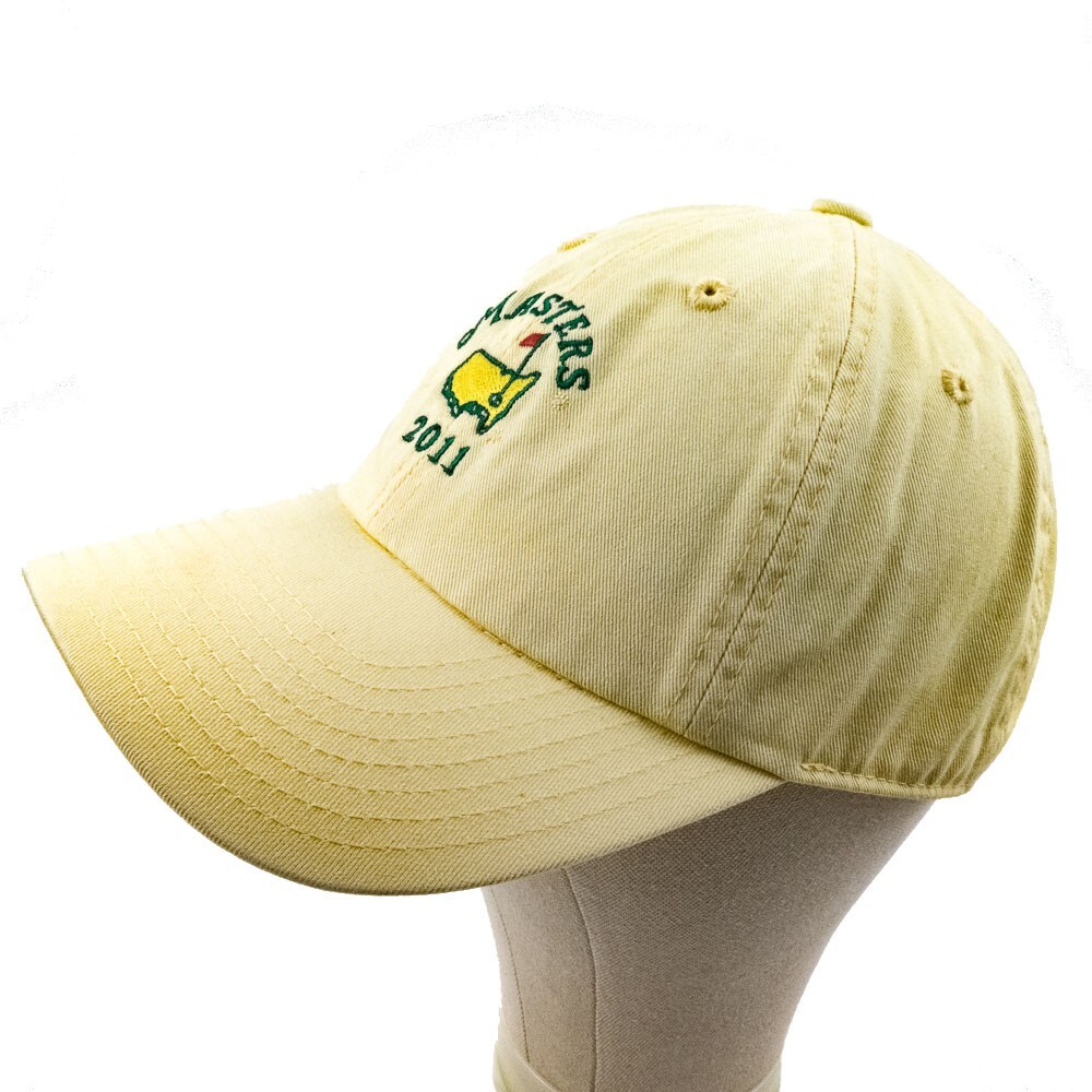 Augusta National 2011 Master Tournament Adjustable Light Yellow Cap | eBay