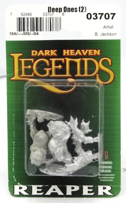 Reaper 03707 Deep Ones [2] (Dark Heaven Legends) Fishmen Cthulhu ...
