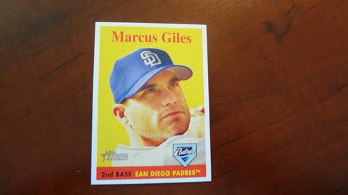 2007 TOPPS HERITAGE # 190 MARCUS GILES BASEBALL CARD | eBay