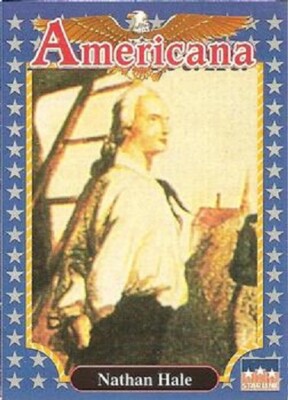 NATHAN HALE "Revolutionary" - Card #24 - 1992 Americana Collectible ...