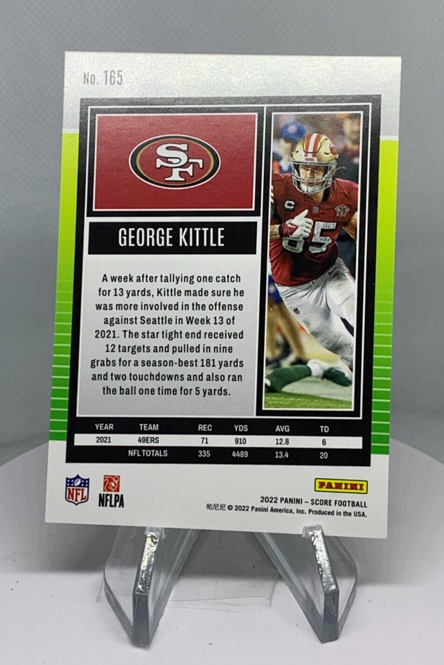 2022 Score Gold #165 George Kittle | eBay