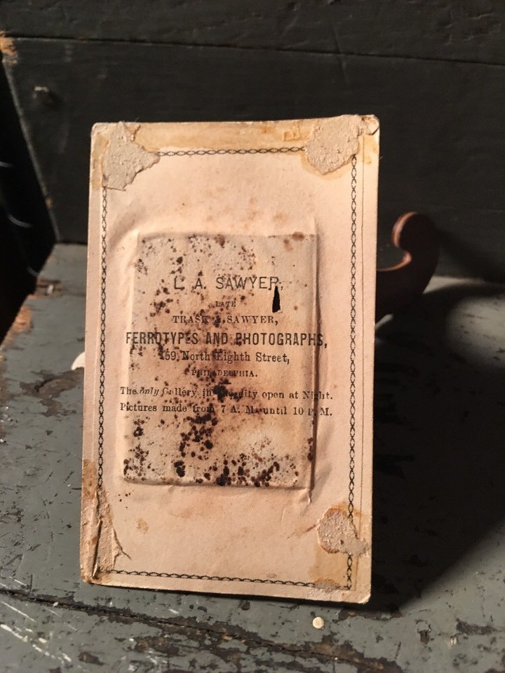 Rare CDV / Cabinet Card / Tin Type/ Ferrotype Philadelphia Pa L A ...