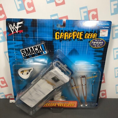WWE WWF Wrestling Jakks Grapple Gear Hardcore Recovery Figure ...