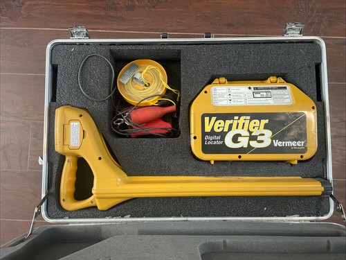 MCLAUGHLIN VERMEER VERIFIER G3 DIGITAL LOCATOR TRANSMITTER /RECEIVER | eBay