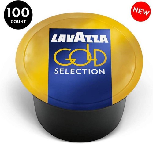 Blue Gold Selection Roast Ground Coffee Pods by Lavazza - 100 Pods ...