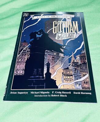 DC COMICS 19th CENTURY GOTHAM by GASLIGHT GRAPHIC NOVEL PAPERBACK 1990 ...